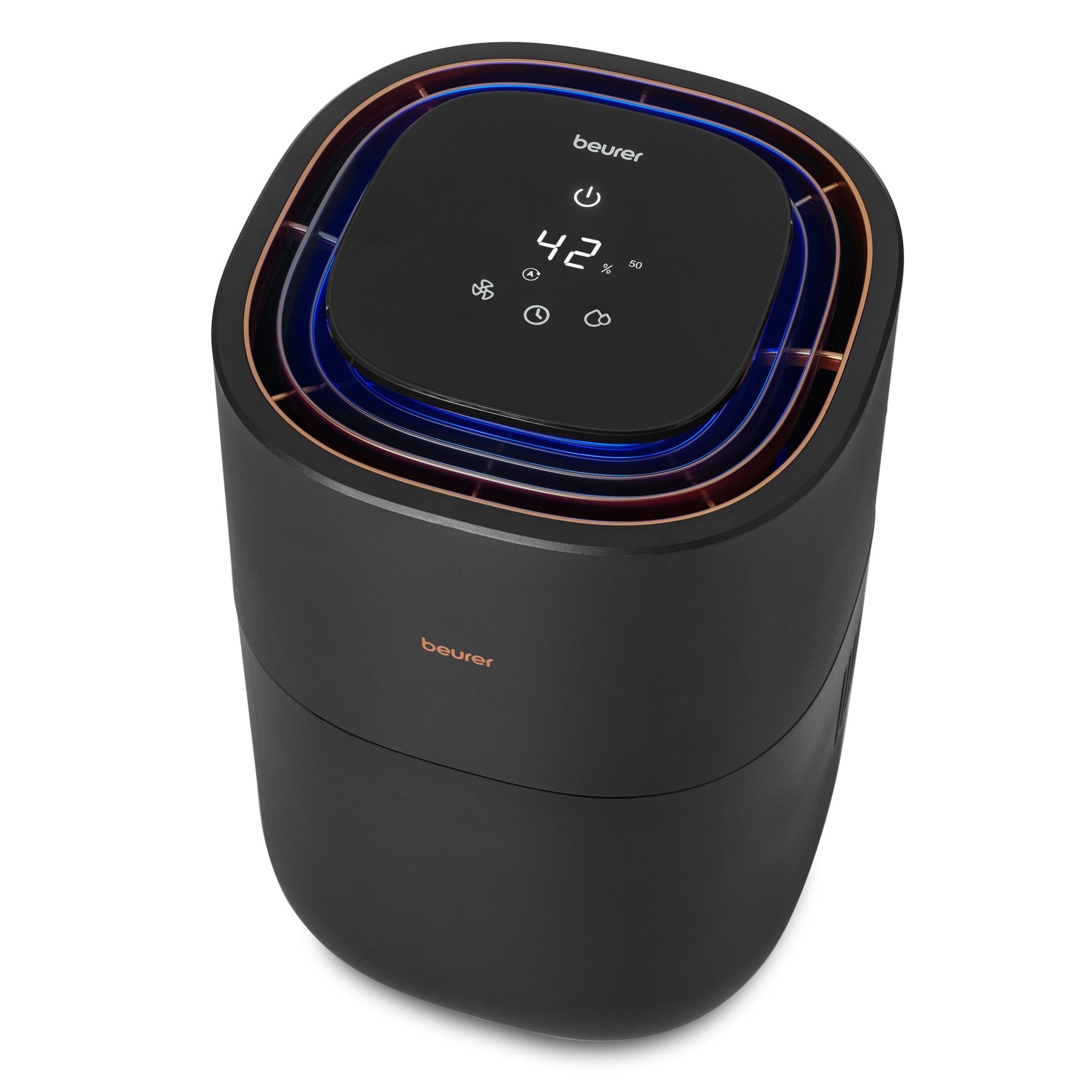 Beurer Air Humidifier: Hygienic Cold Evaporation Technology to 45m2: L